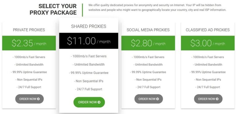 Proxy-N-VPN Review: Multiple Package to Choose | ProxySP